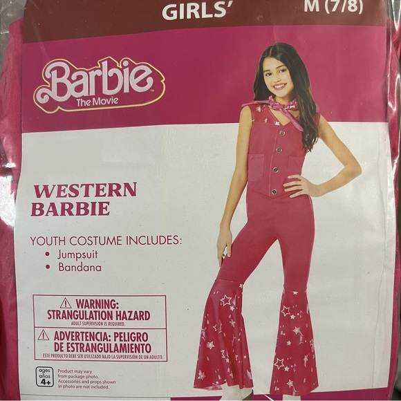 Barbie | Costumes | Barbie The Movie Western Cowgirl Costume Kids Girls ...